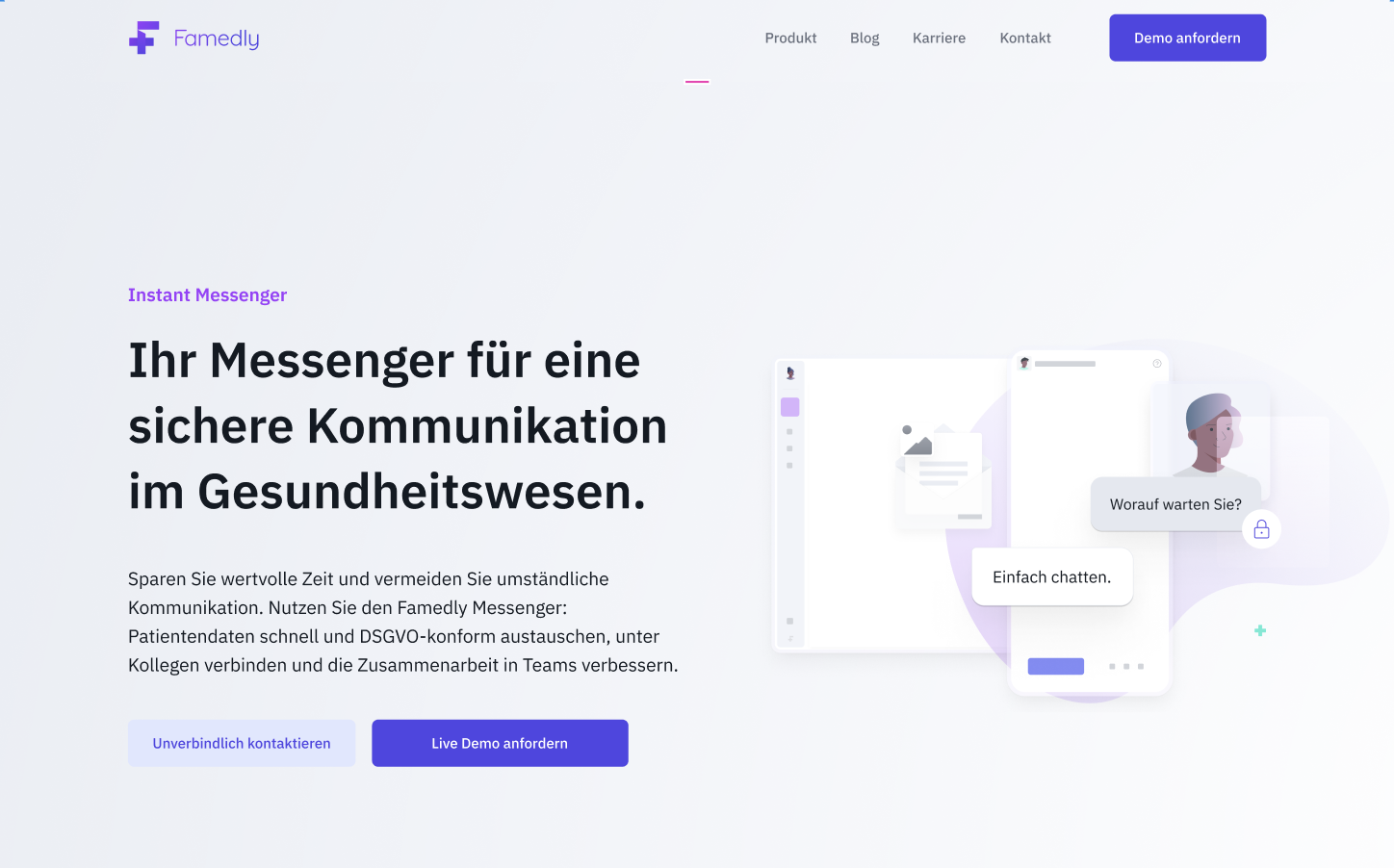 Famedly – Der TI-Messenger für das Gesundheitswesen